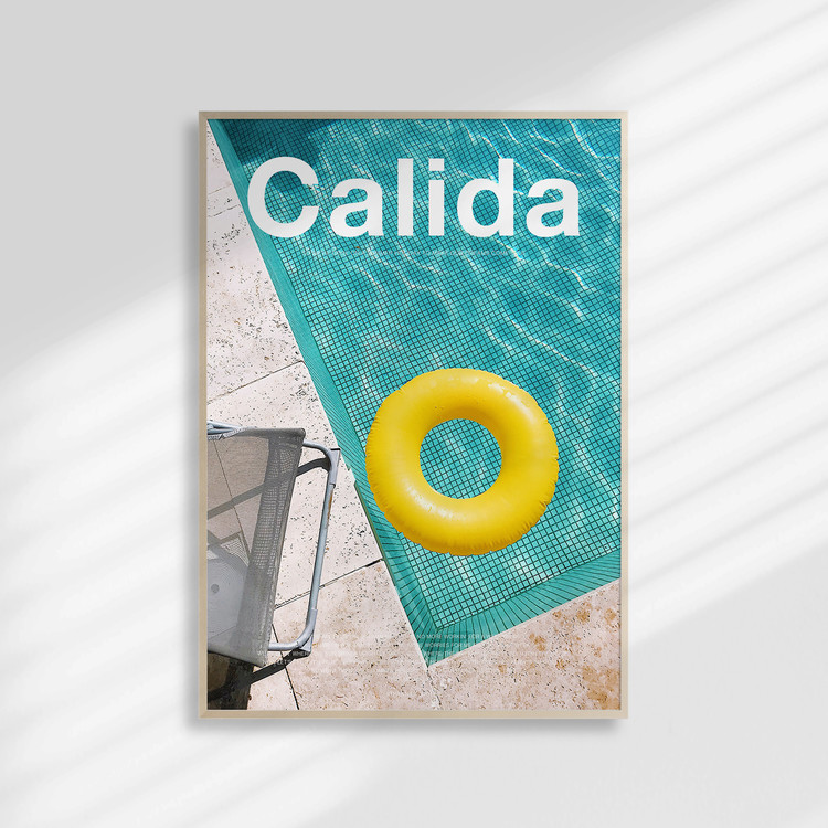 로맨틱하우스 미드센츄리 포스터 CALIDA NO.026 [MID CENTURY POSTER CALIDA NO.026]