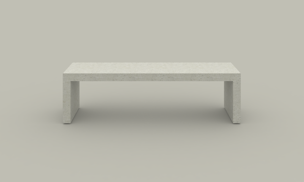Rect Bench : UHPC 디자인 콘크리트 디크리트