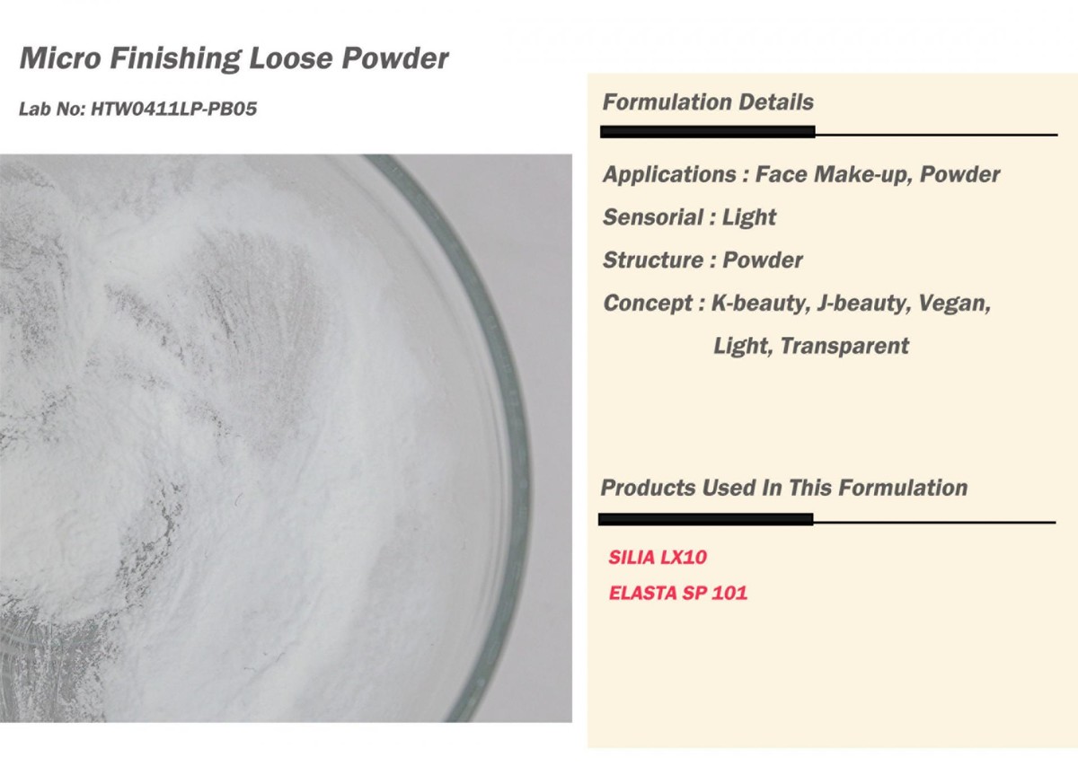 Micro Finishing Loose Powder : Make Up