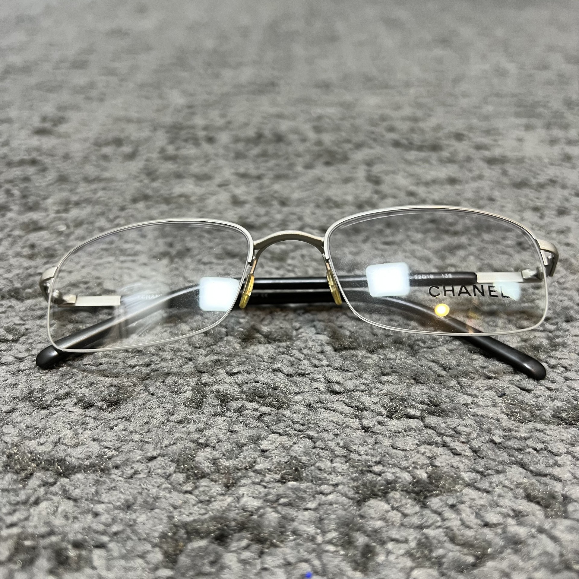vintage chanel silver frame glasses : soberseoul