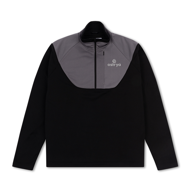 ROVE HALF ZIP TECH FLEECE CHARCOAL : Circles Cult Club