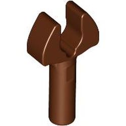 레고부품 Reddish Brown Bar 1L with Clip Mechanical Claw - Cut Edges and ...