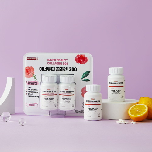 Pharmcross Inner Beauty Collagen 300 850mg x 90 tablets (153g) 1 piece ...