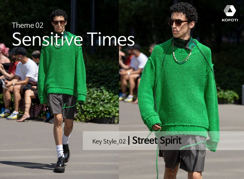 24 S/S Men's Style Forecast: Theme2_Sensitive Times_Key Style_02 Street ...