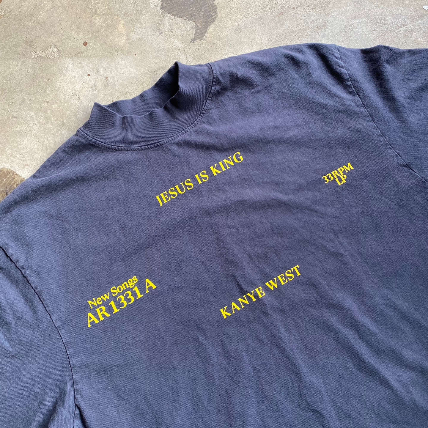 Kanye West 'Jesus Is King' original merchandise longsleeve : soberseoul