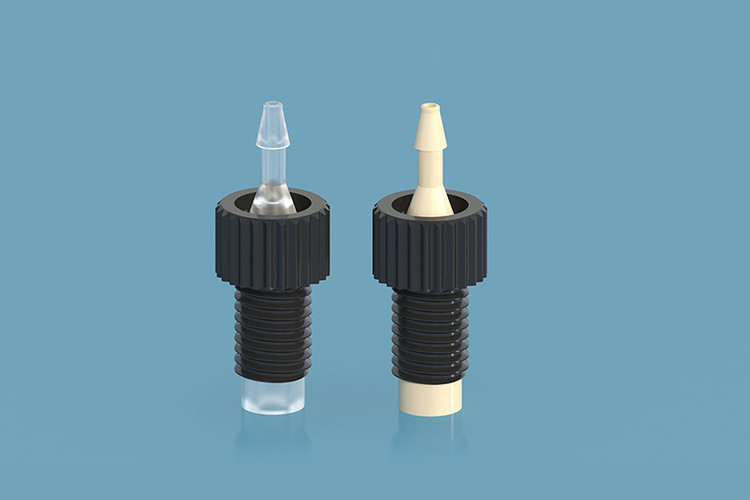 [Fitting] Anti-twist Barb-to-male Adapter 니플형 UNF나사탭 연결 아답터 피팅 PP PTFE ...