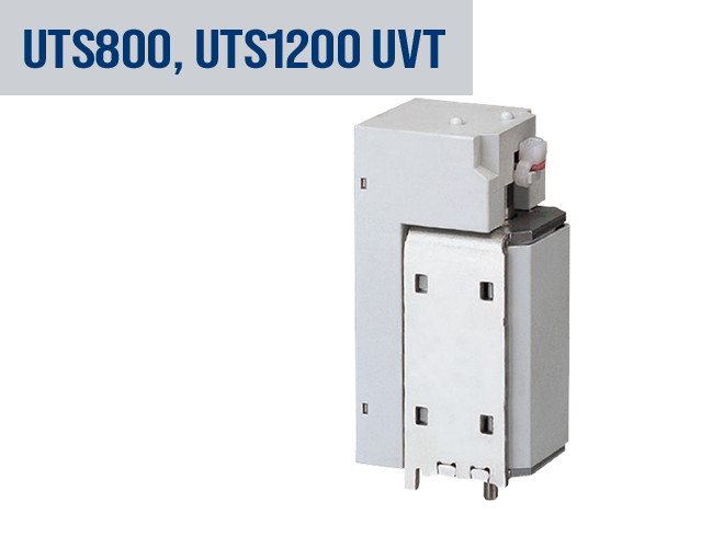 UVT, UTS800, UTS1200 UVT, 부족전압트립장치, TBT Type, 단자대 타입, UTS800, UTS1200 ...