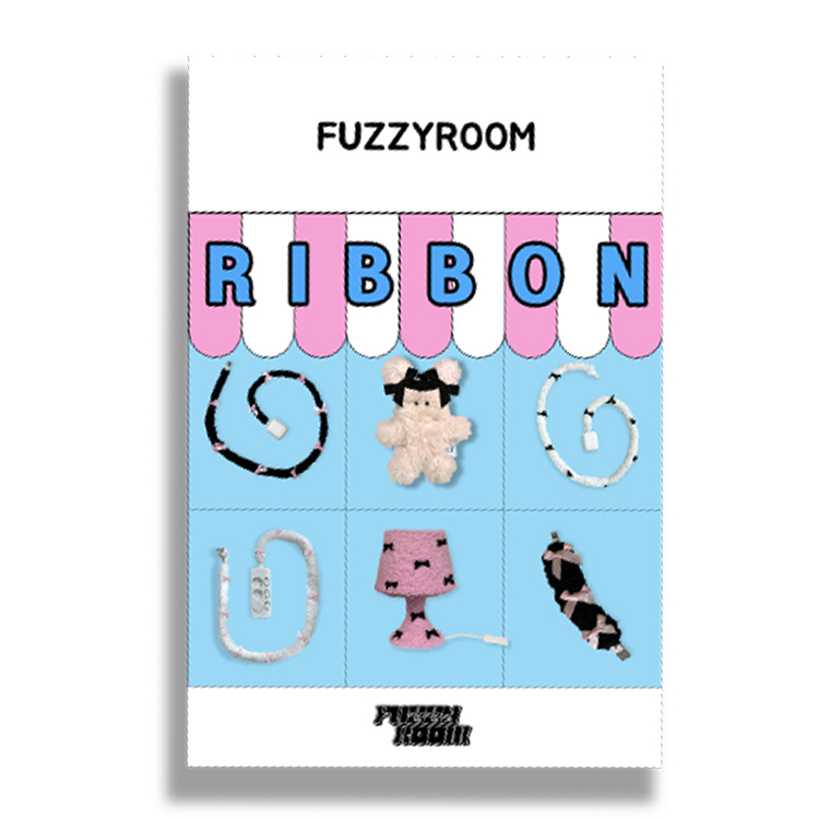 Fuzzy RIBBON Poster Card : 퍼지룸(FUZZYROOM) - 따뜻한 소품샵