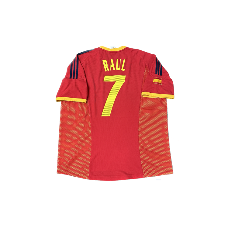 2002-2004 Spain Home #7 Raul Shirt - XL : 433 SEOUL