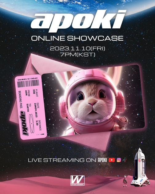 버추얼 아티스트 아뽀키, 쇼케이스 개최 : APOKI 아뽀키 アポキ