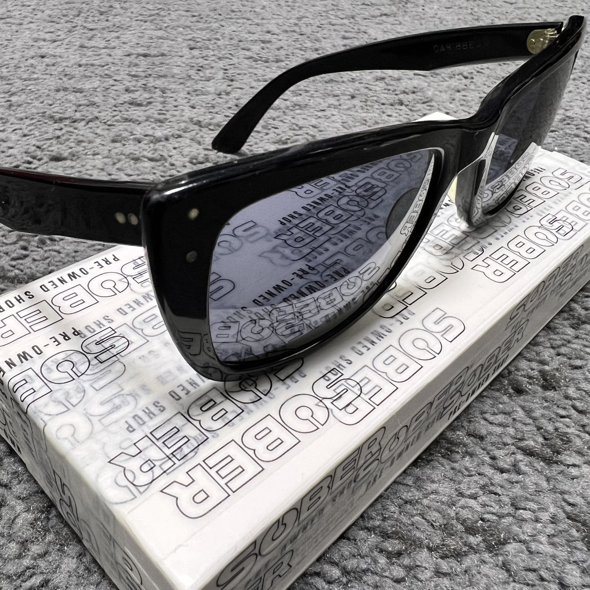 vintage B&L rayban carribean wellinton type frame : soberseoul