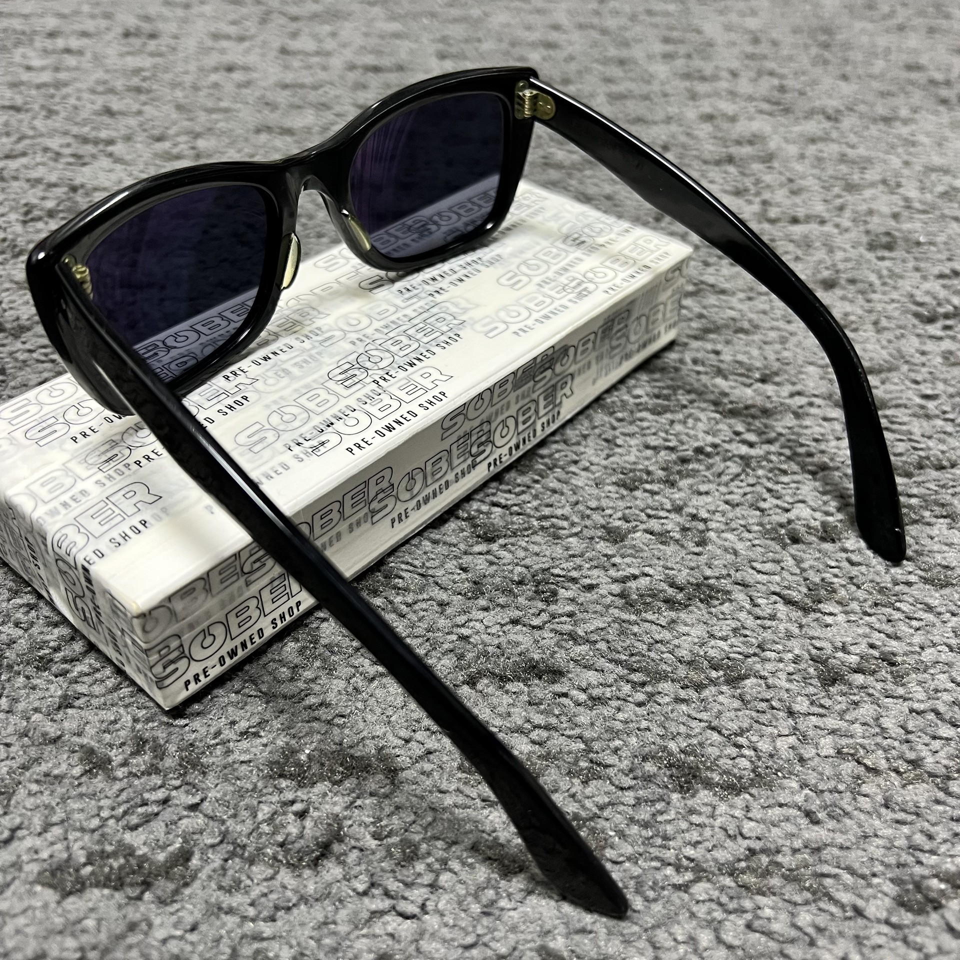 vintage B&L rayban carribean wellinton type frame : soberseoul