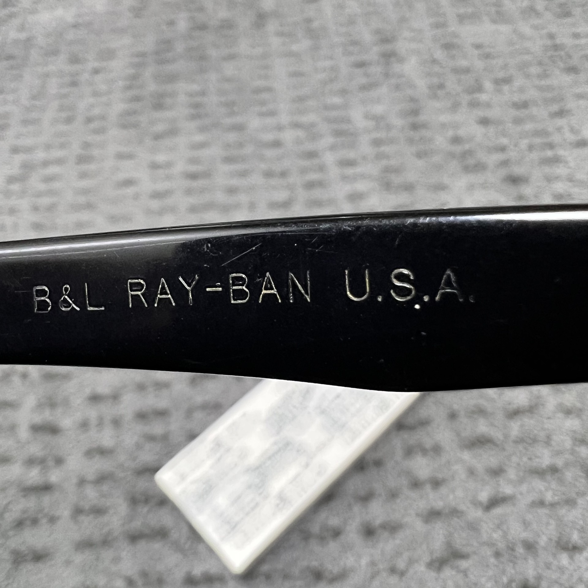 vintage B&L rayban carribean wellinton type frame : soberseoul
