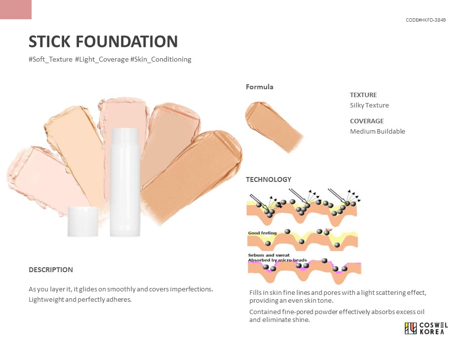 Stick Foundation : Coswel Korea - Notice