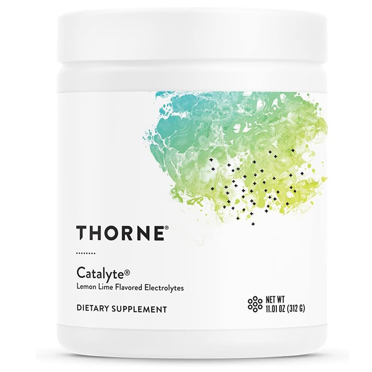 쏜리서치 카탈라이트 전해질 보충 및 에너지 회복 보충제 - 스포츠용 NSF 인증 (레몬 라임) - 312g / Thorne Catalyte - Electrolyte ...