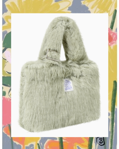 Fluffy big bag, fur bag