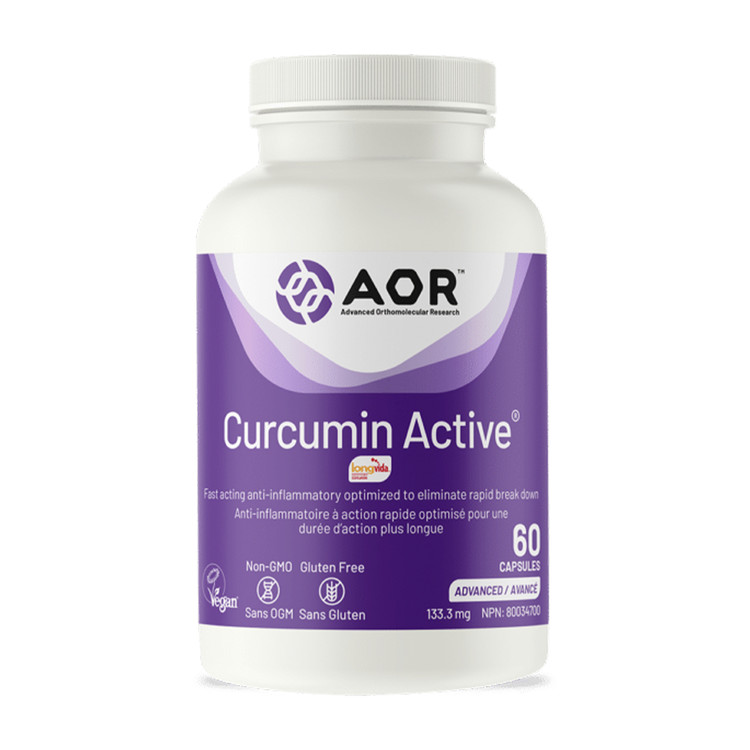 AOR 커큐민 강황 엑티브 Curcumin Active 60정 : 헬스아메리카 - 캐나다에서 직접 보내드리는 빠른 해외직구몰