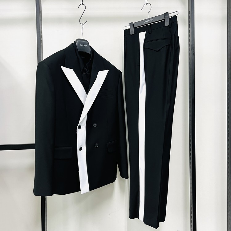 BLACK & WHITE DOUBLE SUIT : LEMETEQUE