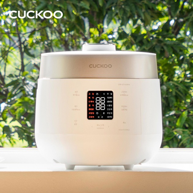 6-[CUCKOO] 쿠쿠 트윈프레셔 더 라이트 10인용 전기압력밥솥_CRP-ST1010F_매트화이트&샴페인골드 / 그레이스 아이보리 : 사은품