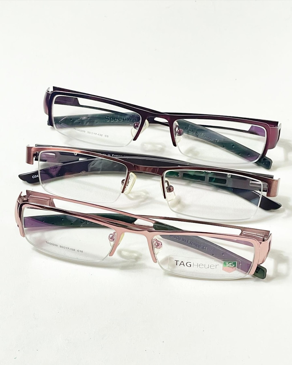 90s Tag Heuer Half-Rimmed Glasses (made in France) : Share the vibe