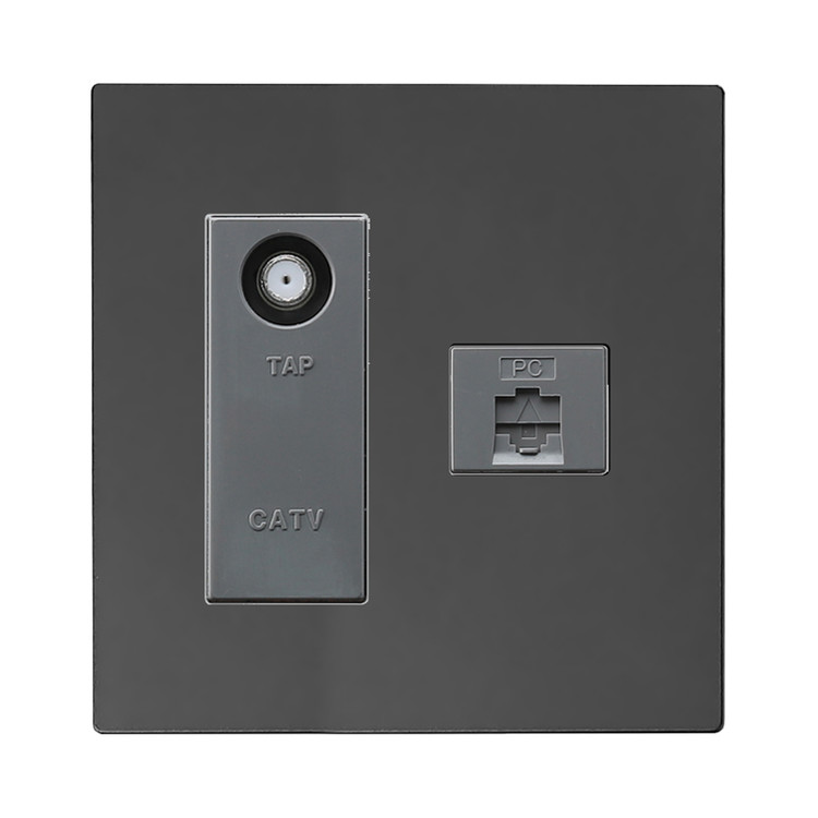 럭스 사각 CATV 8P : 미경전기