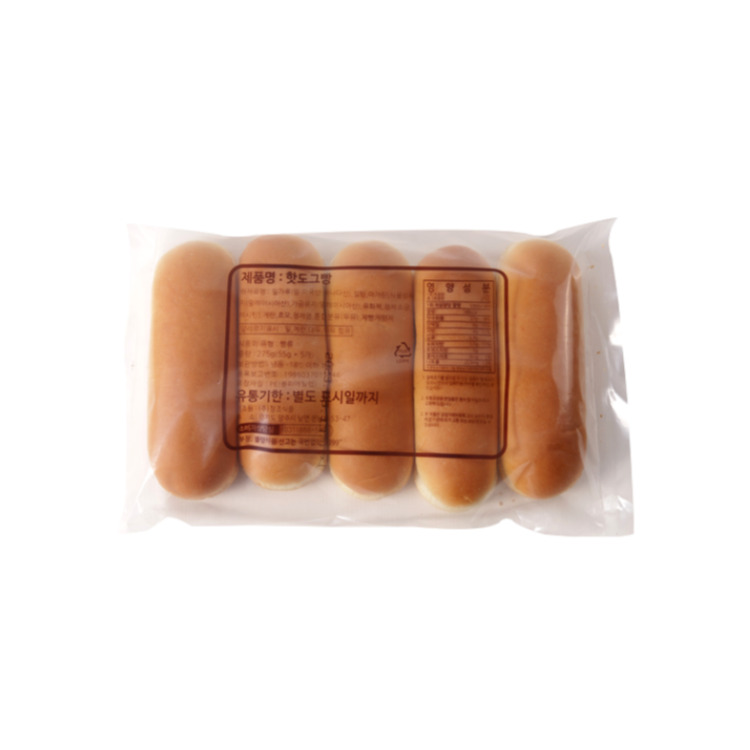 에쓰푸드 핫도그번 275g x 5ea : (주)영동상사베이커리시스템