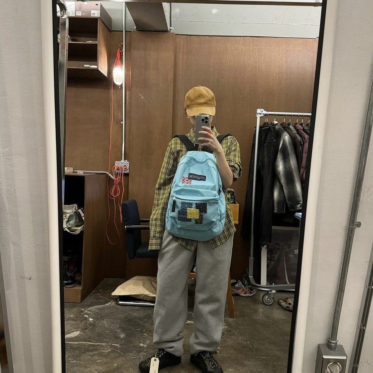 Sober X Twostandard ‘patchwork’ jansport backpack sashiko works ...