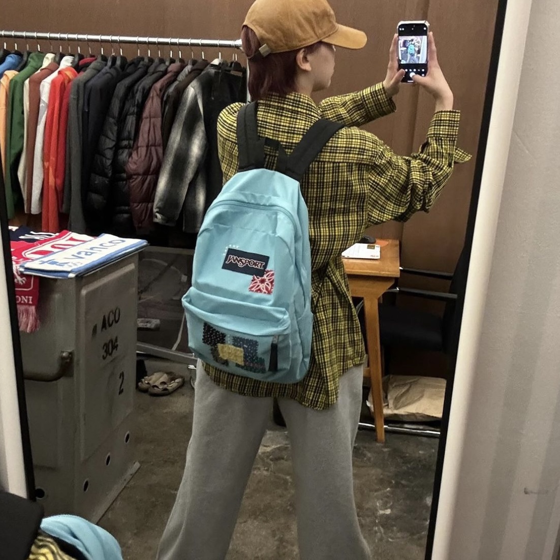 Sober X Twostandard ‘patchwork’ jansport backpack sashiko works ...