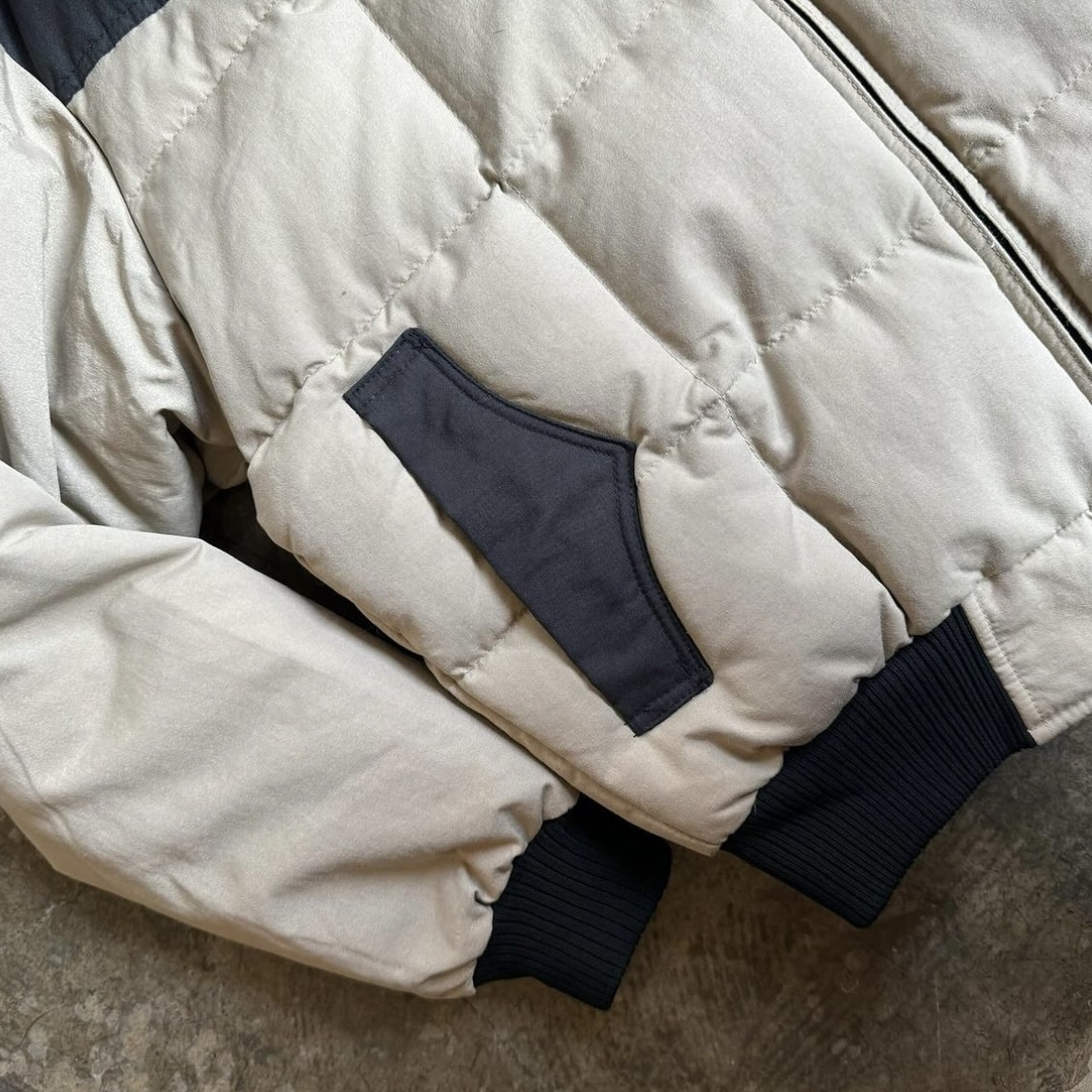Rare 90s OG comfy ‘western style' down jacket : soberseoul