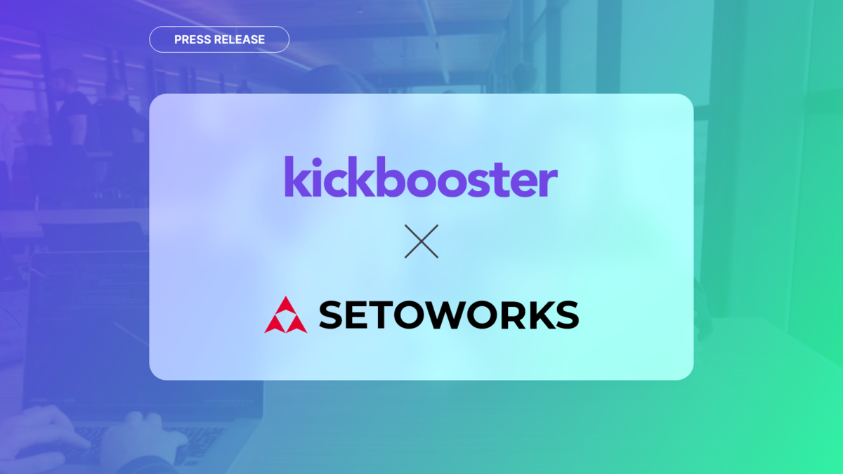 글로벌 펀딩-마케팅 기업 ‘세토웍스’, 킥부스터와 파트너십 체결 : News | 세토웍스 Setoworks