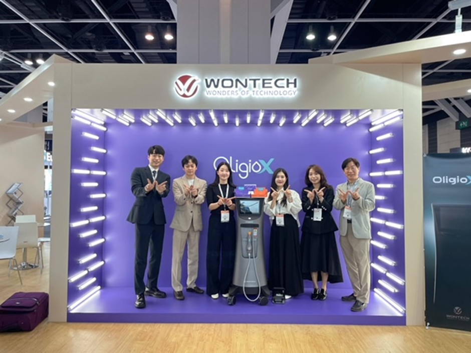 원텍, 3년만에 HONG KONG COSMOPROF ASIA2023 참가 : 원텍 WONTECH