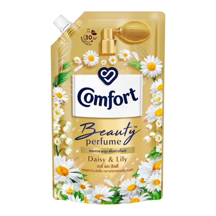Comfort/คอมฟอร์ท บิวตี้ เพอร์ฟูม ผลิตภัณฑ์ปรับผ้านุ่ม กลิ่นเดซี่และลิลลี่ 490ml : นิโกะ นิโกะ ...