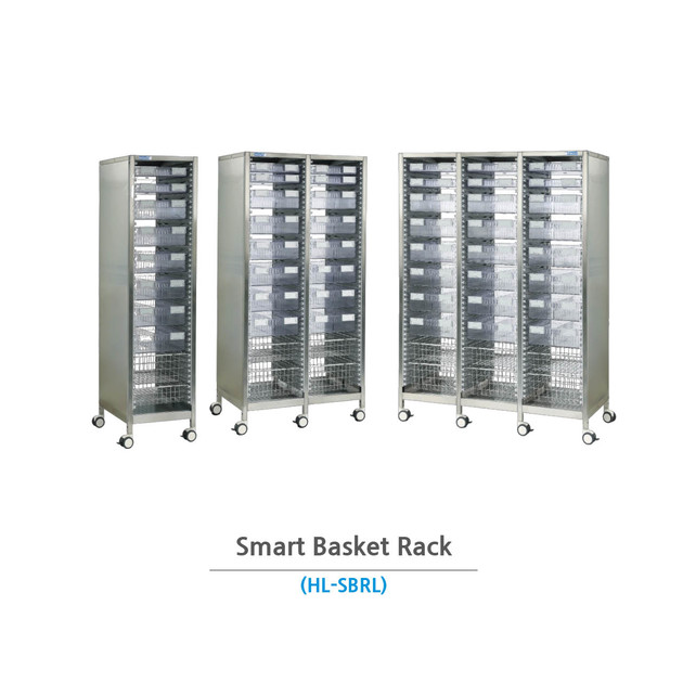 Smart Basket Rack(Wall-Mounted) : |주|한림의료기