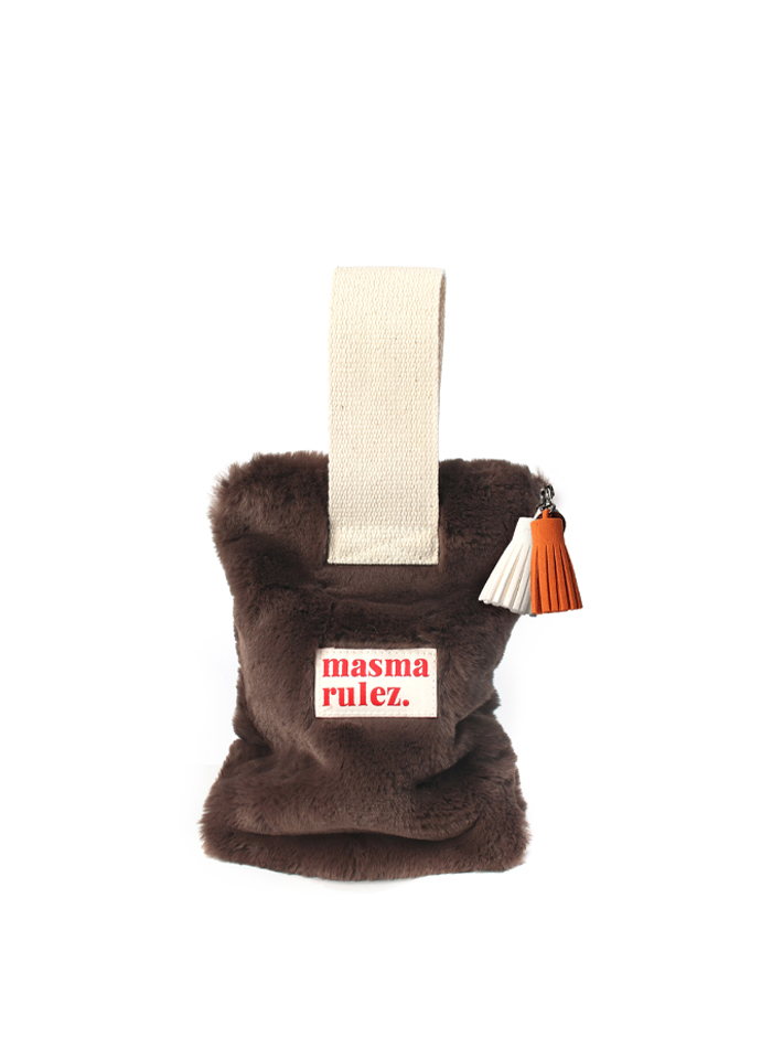Strap pouch _ Bodry 브라운 : Masmarulez [마스마룰즈]