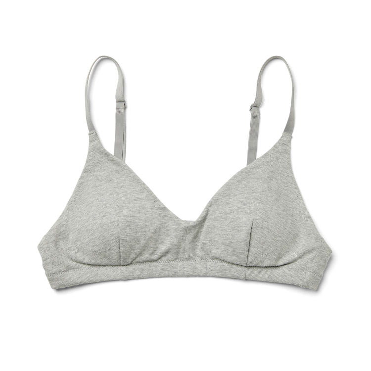 Basic Bralette with Hook (Melange gray) : Goblin Wear 고블린 웨어