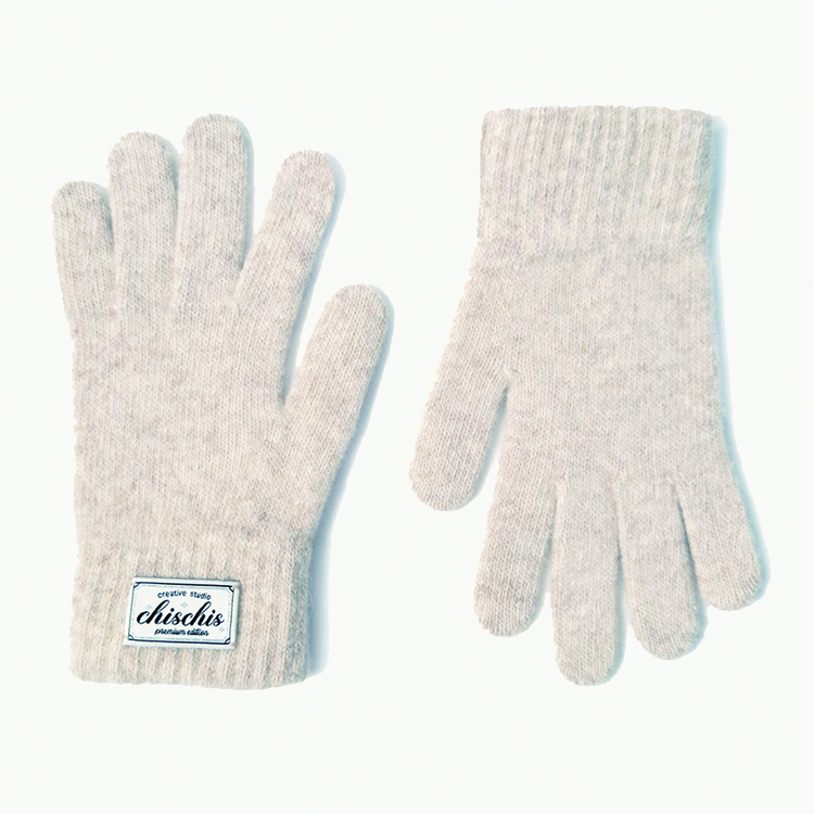 COTTON CANDY GLOVES [OATMEAL] : chischis