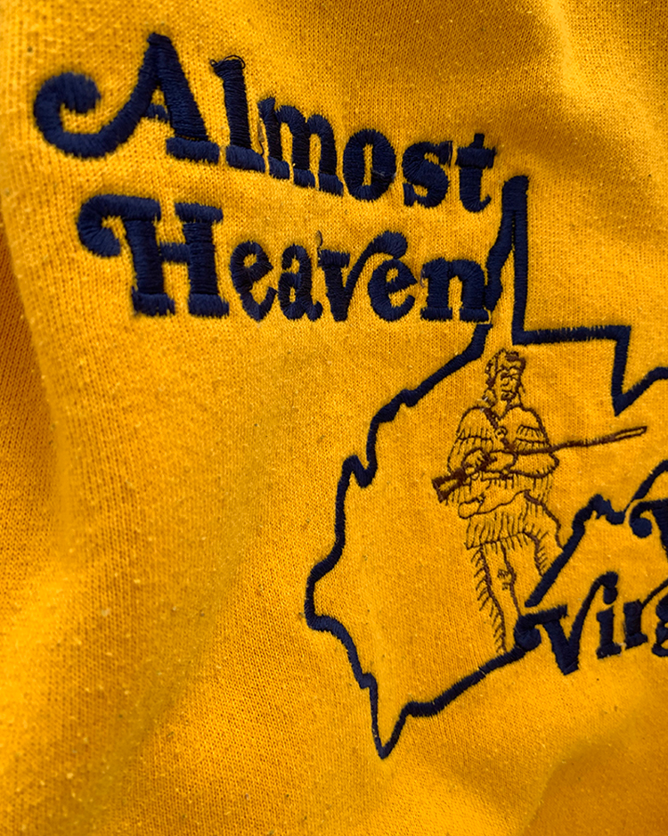 90's "Almost Heaven" USA 50/50 Sweatshirt : lilisun