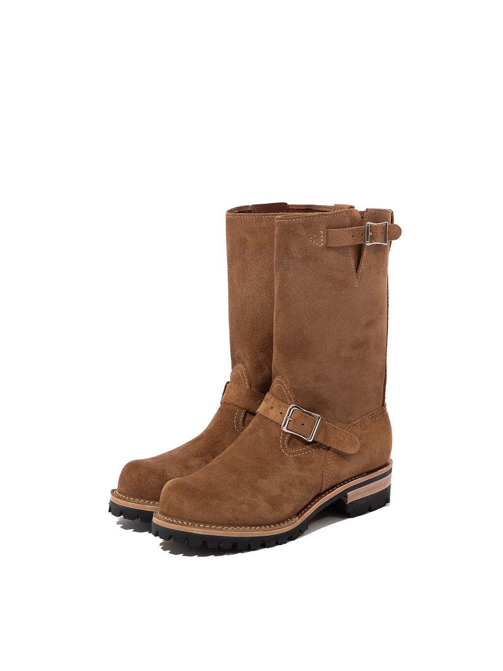 Boss 11" (British Tan - Rough Out) : HIDE/AND/RIDE