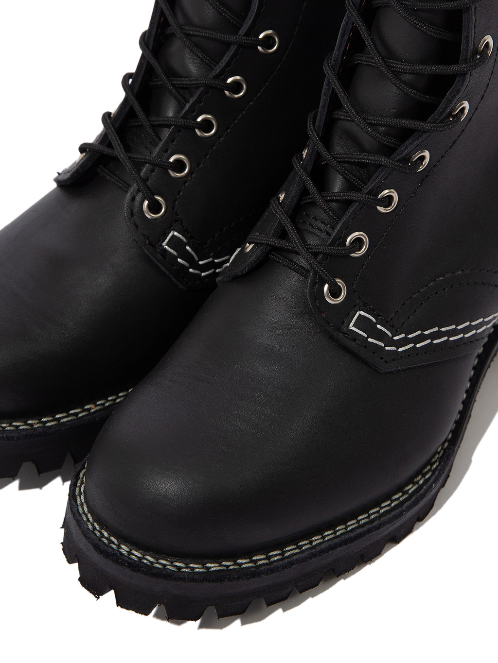 Job Master 8" (Black Regular Toe) : HIDE/AND/RIDE