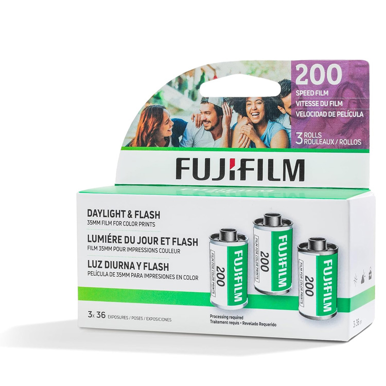 후지필름 35mm 필름카메라 컬러필름 3팩세트 멀티팩 Fujifilm Fujicolor 200 Color Negative
