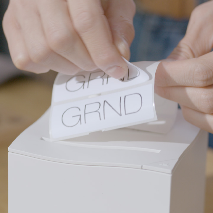 Nemonic label printer