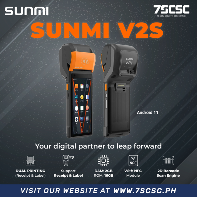 SUNMI POS PRODUCTS : 7S CCTV Security Corp | CCTV Philippines | IP ...
