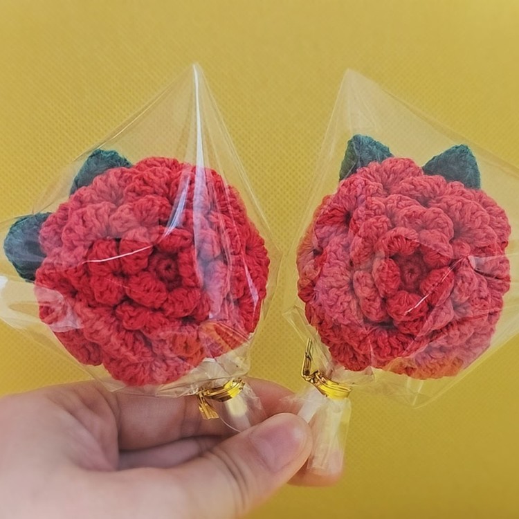 [hand hani] 장미꽃 사탕모자 : 단길