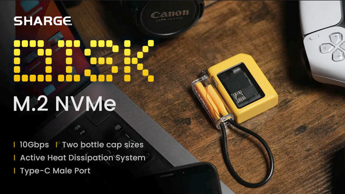 SHARGE, M.2 NVMe 2230 SSD Enclosure SHARGE Disk : MG REVIEW