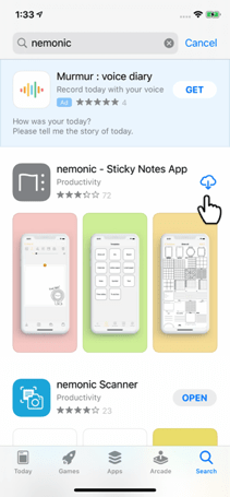 Nemonic App - Install : FAQ - Nemonic Label & Sticky Note Printer