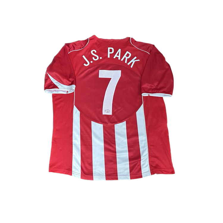 2004-2006 PSV Home #7 J.S. Park Shirt - XL : 433 SEOUL