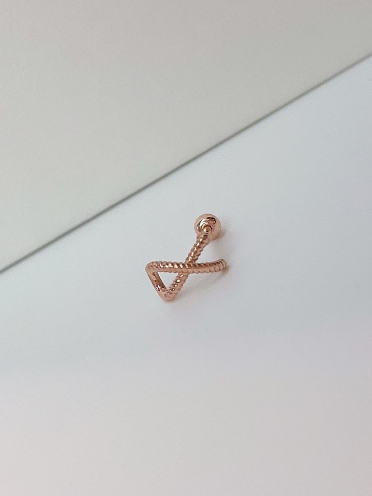 크로스 피어싱 : 어메종 Aumaison | 매일 착용하는 클래식 & 프리미엄 주얼리