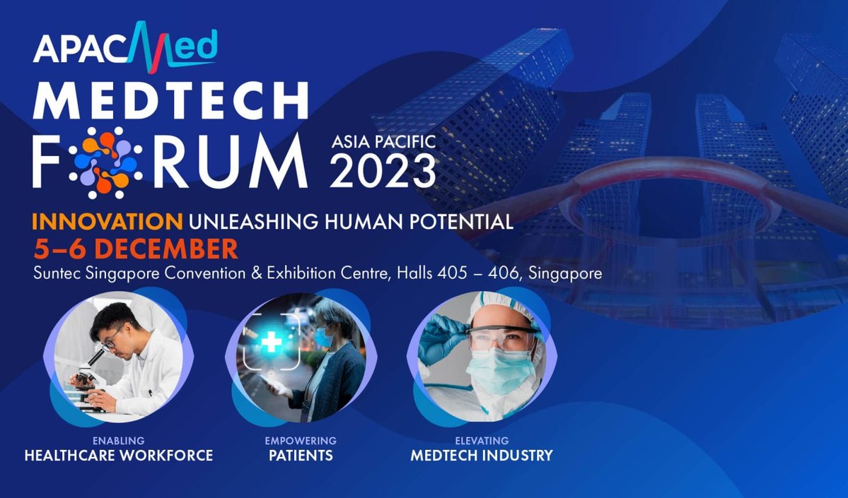 Waycen at MedTech Forum 2023 in Singapore : Exhibition