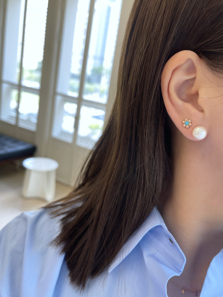 볼륨 진주 귀걸이 - 10mm : 어메종 Aumaison | 매일 착용하는 클래식 & 프리미엄 주얼리