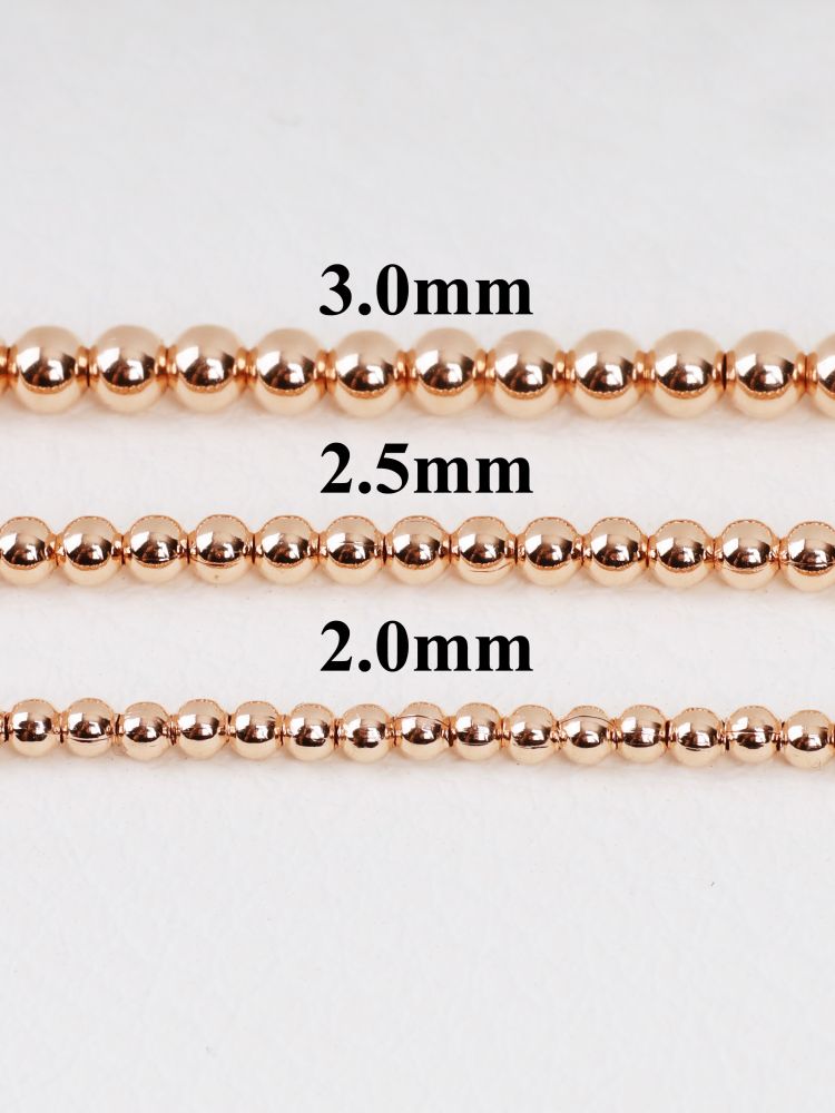 볼팔찌 - 2.5mm : 어메종 Aumaison | 매일 착용하는 클래식 & 프리미엄 주얼리